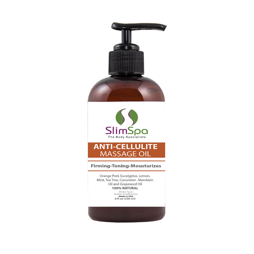 Anti-Cellulite Massage Oil 8oz – SlimSpaOnline