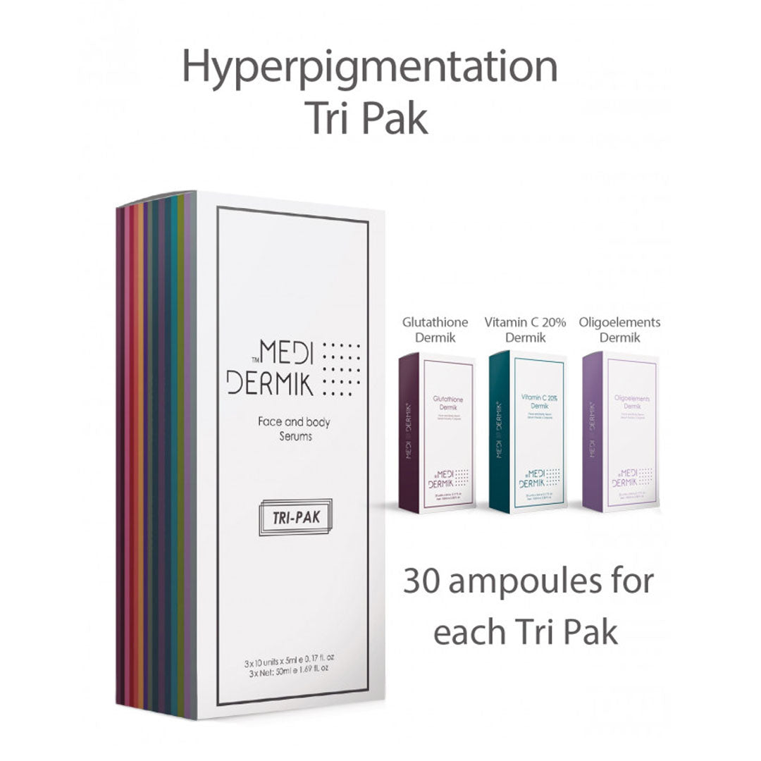 Hyper Pigmentation Tri Pak (30 Ampoules x 5 ml) – SlimSpaOnline